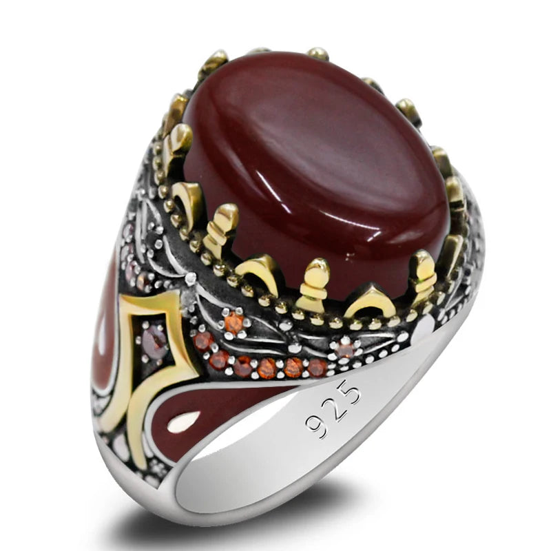 Turkish Aqiq Sunnah Ring for Men – SMC Merchandise