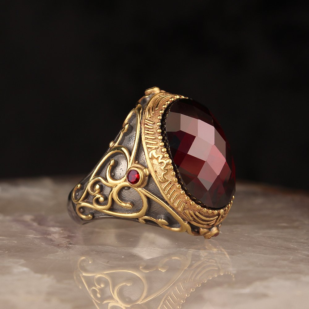 The Sultan's Pride, Silver Turkish Men's Ring – SMC Merchandise